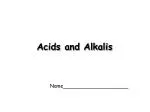 PPT - Acids and Alkalis PowerPoint Presentation, free download - ID:9470939