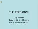 PPT - Gender Predictor Test PowerPoint Presentation, free download - ID ...