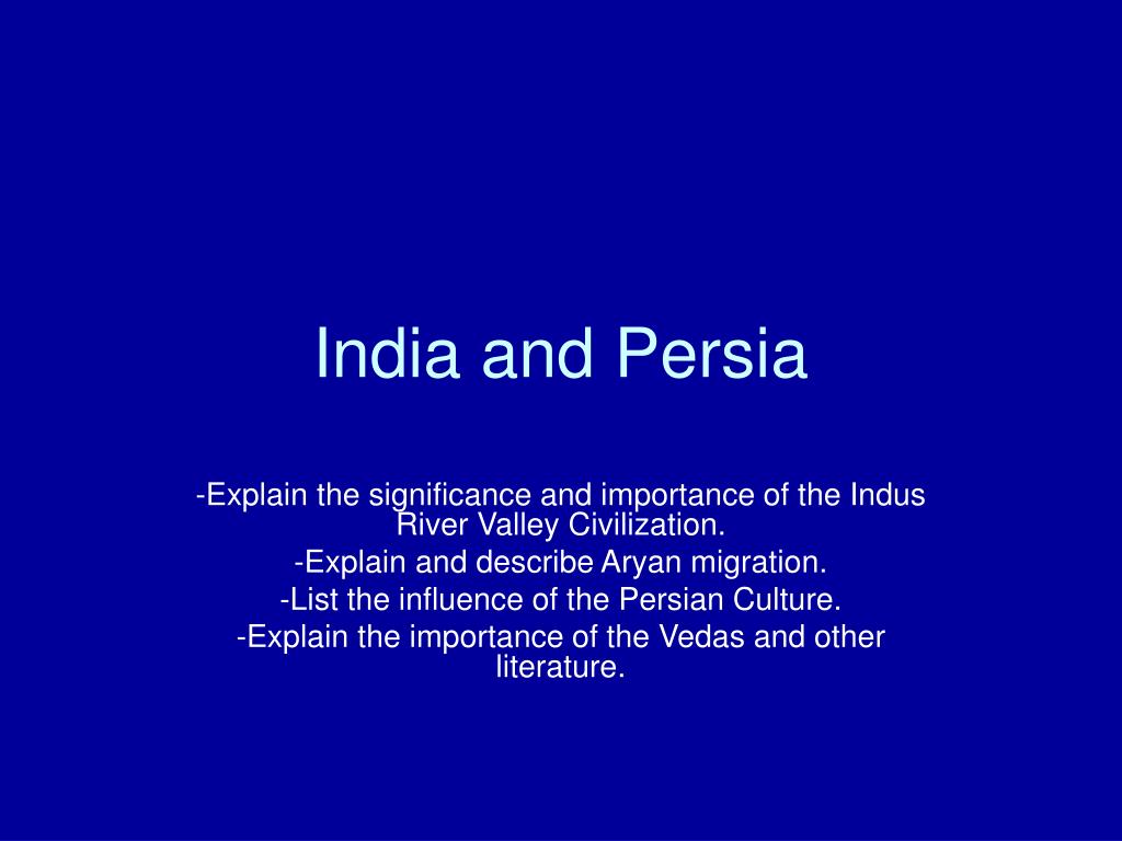 PPT - India and Persia PowerPoint Presentation, free download - ID:5370245