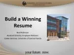 PPT - How to Build a Professional Resume Online PowerPoint Presentation ...