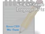 PPT - 6 th Grade Language Lessons PowerPoint Presentation, free ...