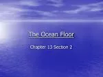 PPT - The Ocean Floor PowerPoint Presentation, free download - ID:5999782