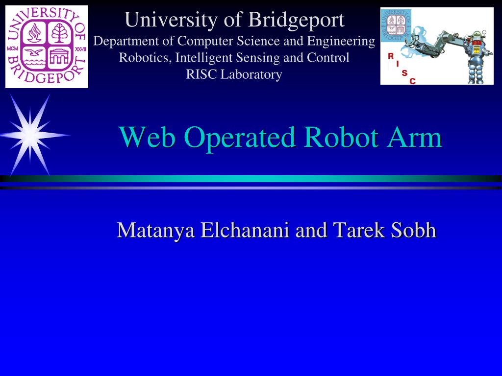 PPT - Web Operated Robot Arm PowerPoint Presentation, free download ...
