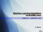 PPT - Machine Learning Algorithms and Applications for Data Scientists ...